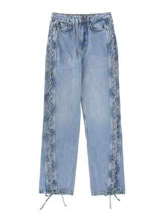 Rotate Schlagjeans - Blau