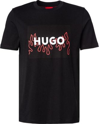 HUGO BOSS Herren T-Shirt schwarz