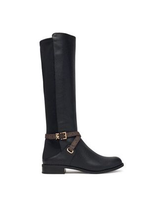 Michael Kors Klassische Stiefel Rachel Flat Boot 40F6RCFB6L Schwarz