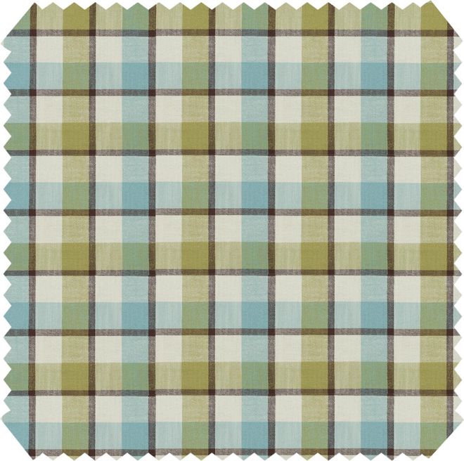 Novely FINN - Karierter bzw. Gestreifter Möbelstoff - Robuster Polsterstoff - Pflegeleichte ...