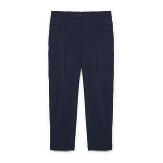 Fiorella Rubino Lenzing Ecovero Viskose New York Hose - - Trousers - Damen - Blau - M