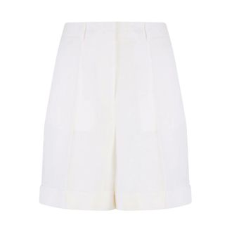 Eleventy Bermuda Shorts - Femme - Shorts - Blanc - Taille: 46 FR