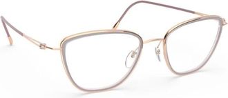 Silhouette Femme, Accessoires, Jaune, Taille: 50 MM Optical Frame