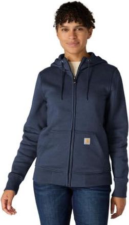 Carhartt Work in Progress Clarksburg Full Zip Hoodie Maillot de surv&ecirc;tement, Navy, X-Small Femme