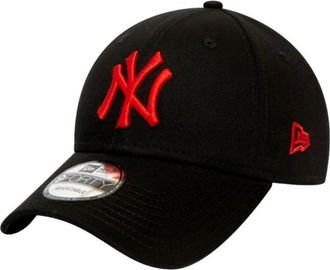 New Era Homme, Accessoires, Noir, Taille: ONE Size Casquette noire Yankees League Essential