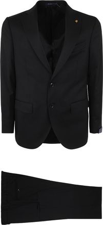 Sartoria Latorre Eleganter Anzug - Schwarz