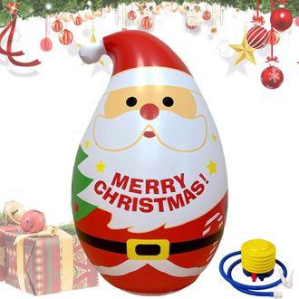 Generic Aufblasbarer Weihnachtsmann, aufblasbarer Weihnachtsmann, Weihnachtsglas-Dekoration, aufblasbar, Weihnachtsmann-Dekoration f&uuml;r den Au&szlig;enbereich, Dekor