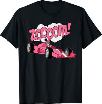 Disney Minnie Mouse Racing Team ZOOOOM! Race Car Driver T-Shirt