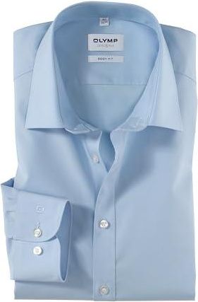 Olymp homme chemise business à manches longues Level Five,body fit,New York Kent,Hellblau 10,44