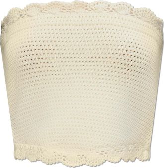 Poss&eacute; Posse, Femme, Tops, Beige, Taille: 42 FR Dylan Top