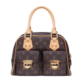 Louis Vuitton Crossbody Bags - Manhattan PM - Gr. unisize - in Braun - f&uuml;r Damen