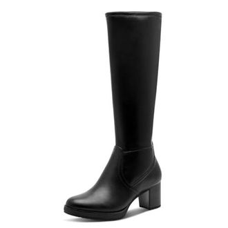 Jana Tamaris COMFORT bottes femme avec semelle amovible, d&eacute;perlantes, noir (Nappa noir), taille 42 EU