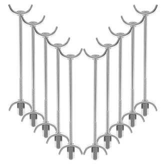 BESPORTBLE Veemoon 10 St&uuml;ck M&ouml;belverbinder 150mm Tisch Zugriegel Arbeitsplatten Gewindebolzen K&uuml;chenarbeitsplattenverbindung f&uuml;r Stabile Tischverbindung