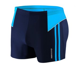 Sesto Senso Herren Badehose Eng Schwimmhose Enganliegende Bademode Swimming Shorts BD 384 XXL Blau