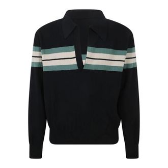 Dries Van Noten Homme, Tops, Noir, Taille: M Maona Sweater