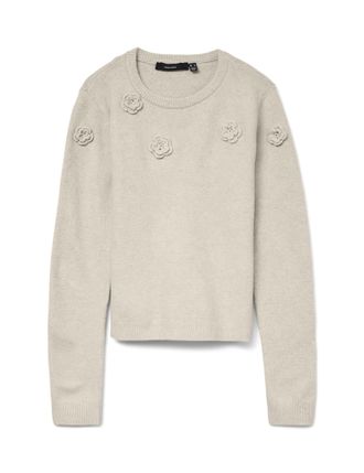 Vero Moda Vmrose Ls O-Neck Pullover Boo