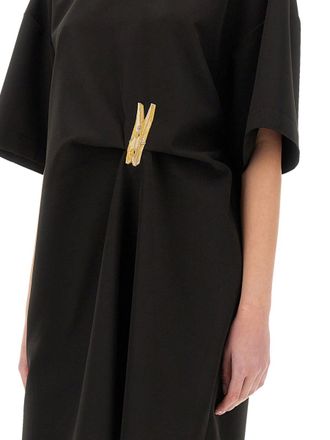 Moschino Polyester Blend Dress - Black