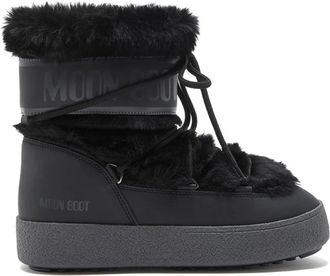 Moon Boot Femme, Chaussures, Noir, Taille: 41 EU LTrack Low Faux-Fur Bottes