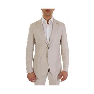 Michael Kors Michael Kors - Jackets > Blazers - - Jackets - Herren - Beige - 2XL