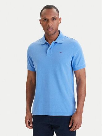 Tommy Jeans Poloshirt DM0DM22711 Blau Regular Fit