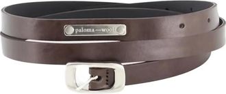 Paloma Wool Greta leather belt - Braun