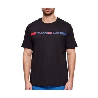 Tommy Hilfiger Homme, Tops, Noir, Taille: M T-shirt Brand Love
