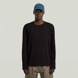 G-Star Tweeter A-Line T-Shirt - Schwarz - Herren