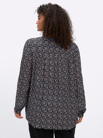Sheego Klassische Bluse Langarm-Bluse Langarm