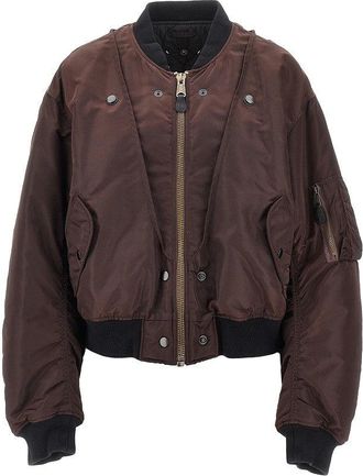 Maison Margiela Reversible padded bomber jacket Woman 42