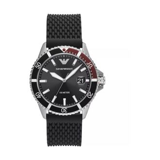 Emporio Armani Homme, Accessoires, Noir, Taille: ONE Size Montre de plong&eacute;e Ar11341