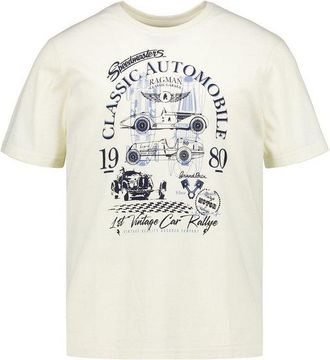 Ragman Herren T-Shirt beige