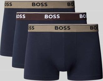 HUGO BOSS Trunks aus Baumwoll-Mix im 3er-Pack Modell Power
