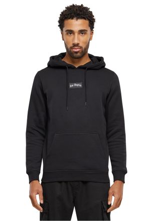 Mister Tee Herren LA Sketch Patch Hoody Black, L