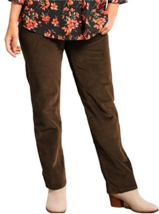 Onsoyours Femmes Élastique Taille Velours Côtelé Pantalons Casual Taille Haute Automne Hiver Décontracté Sarouel Couleur Unie Lâche Pantalon Rétro Trousers A Ma