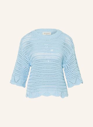 Moss Copenhagen Msch Copenhagen Strickshirt Mschtabitha Fairyn blau