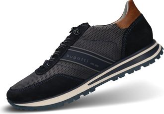 Bugatti Herren-Schnürer-331-AG808,Blue/Blue,45