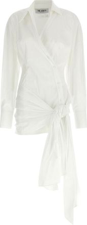The Attico Robe Au Genou - Blanc