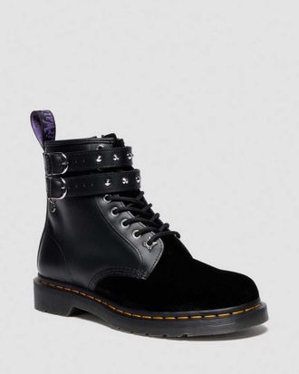 Dr. Martens Glatt Leder 1460 Wednesday Stiefel in Schwarz, Gr&ouml;&szlig;e: 36