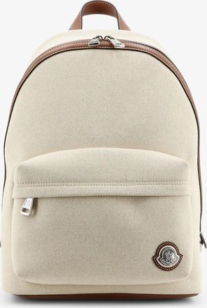 Moncler Carlo canvas backpack with embossed Moncler logo - MONCLER - gender_Man