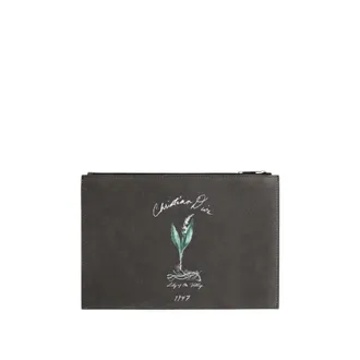 Dior Pre-owned Clutch - Lily of the Valley - - Pre-owned - Damen - Grau - ONE SIZE