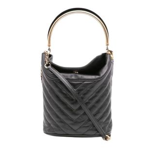 Chanel Sac seau matelass&eacute; Pre-owned - Femme - Pre-owned - Noir - Taille: ONE Size