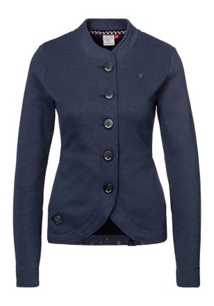 Ragwear Sweatjacke AVALINA O maritimer Sweat-Blazer mit Kontrast-Details