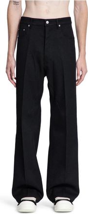Rick Owens Homme, Pantalons, Noir, Taille: W32 Geth Jeans