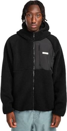 Element Wolfe Sherpa - Sweat à Capuche réversible en Sherpa - Homme - Bleu