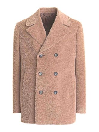 Canali Manteau Au Genou - Beige
