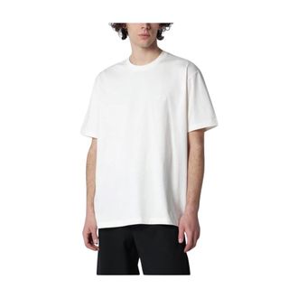 Yohji Yamamoto Klassisches Logo T-Shirt - - Tops - Herren - Wei&szlig; - S