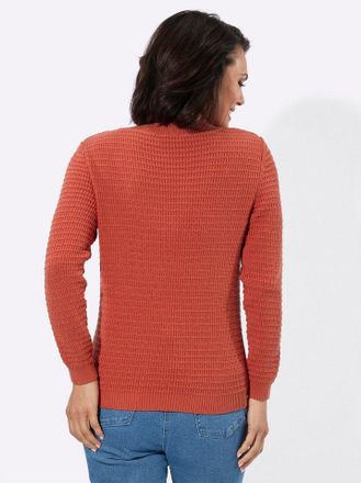 Witt Strickpullover V-Pullover Langarm