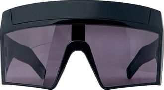 Rick Owens Homme, Accessoires, Noir, Taille: ONE Size Shield Lunettes de soleil