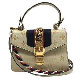Gucci Sac bandouli&egrave;re vintage Pre-owned - Femme - Pre-owned - Beige - Taille: ONE Size