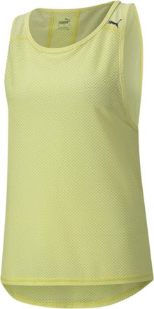 Puma Damen Train Mesh Tank T-shirt, Soft Fluo Yellow, L